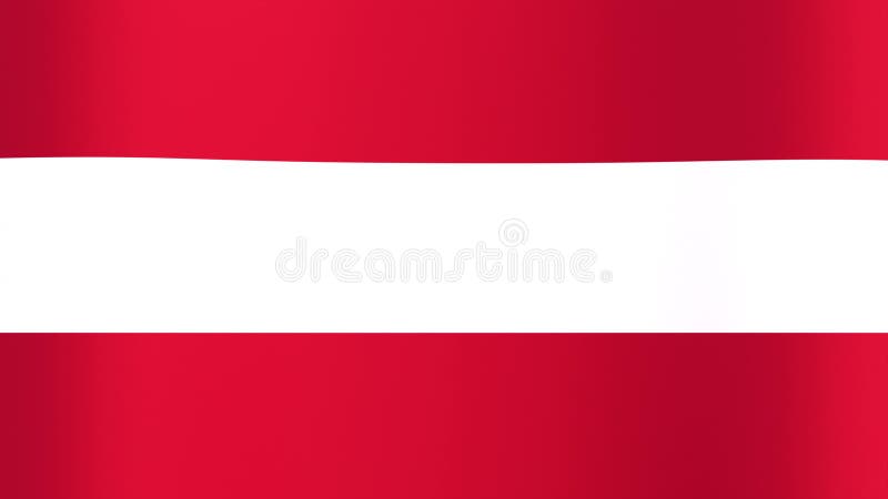 Waving Austrian Flag. Seamless Looping Animation Stock Footage - Video ...