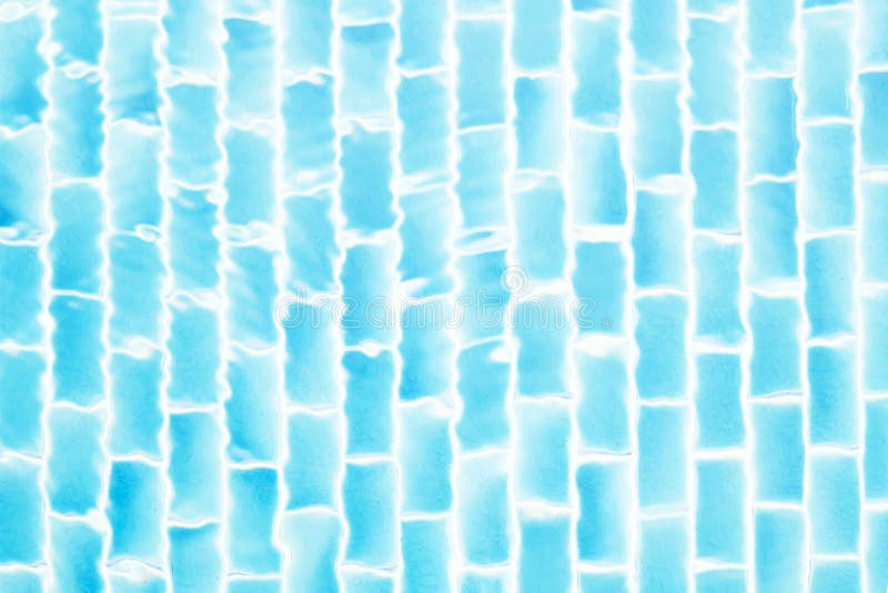 Waving Blue Water Surface. Blue Clear Fresh Water in Jacuzzi Stock ...