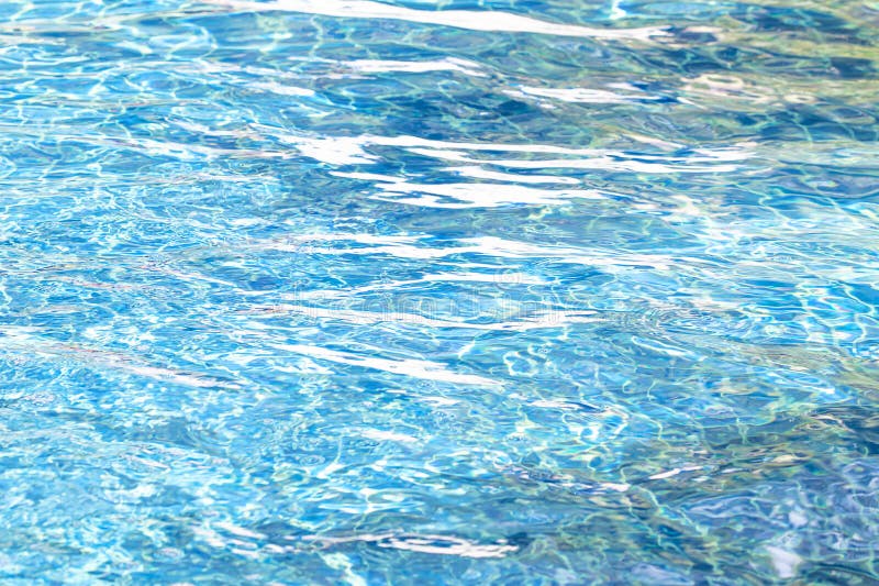 The Surface of Clear Blue Water, Generative AI. Stock Illustration ...