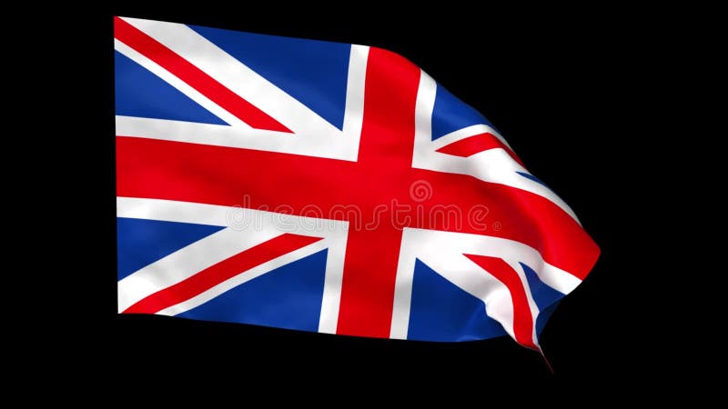 Waving British Union Jack Flag Stock Footage - Video of grunge, moving ...