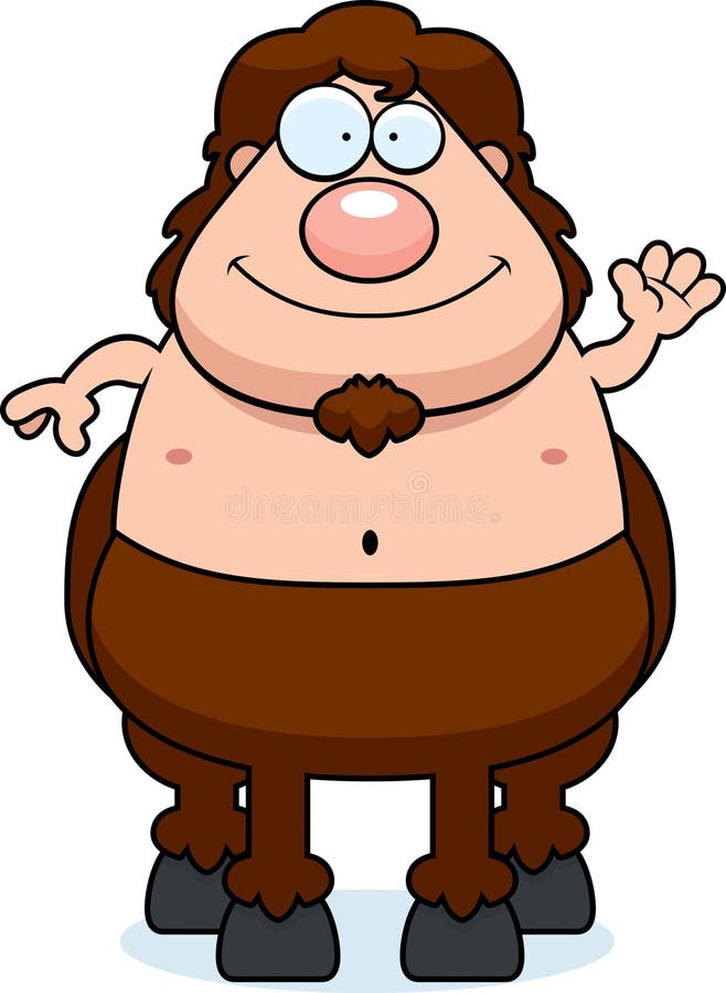 Cartoon Centaur Hug stock vector. Illustration of smiling - 47714113