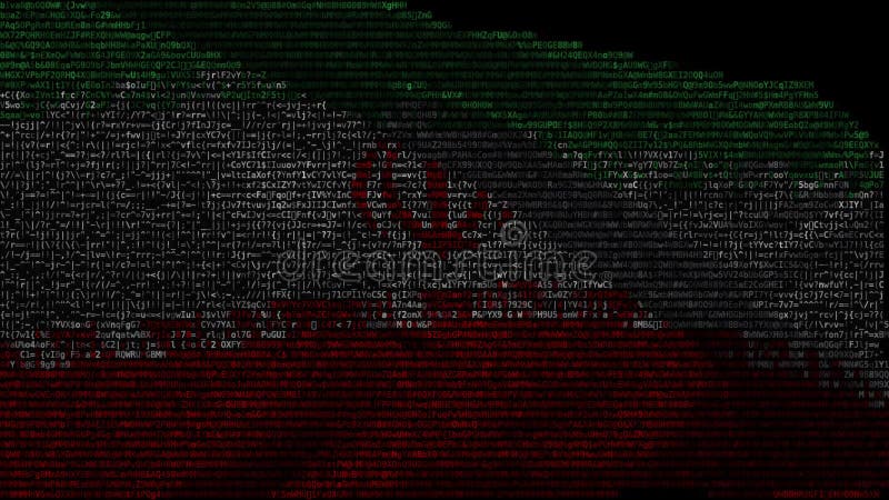 Waving Digital Flag of Iran on Computer Screen, Looping Motion ...