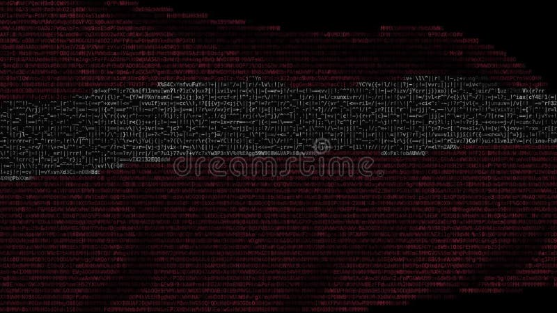 Waving Digital Flag of Latvia on Computer Screen, 3d Rendering Stock ...