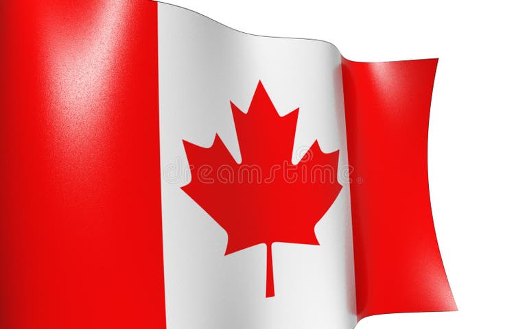 Waving Canada Flags Stock Illustrations – 4,028 Waving Canada Flags ...