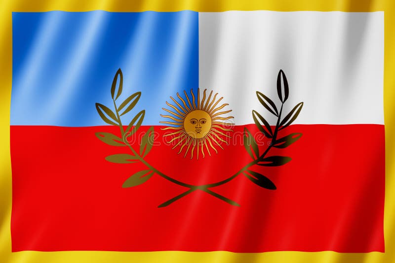 Flag of Catamarca Province, Argentina Stock Illustration - Illustration ...