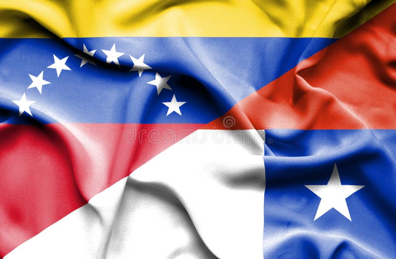 Chile and Venezuela Flags, Obsolete Torn Weathered, Crisis Concept, 3D ...