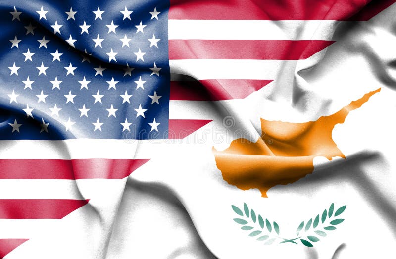 3d flag map of cyprus stock illustration. Illustration of flag - 5979353