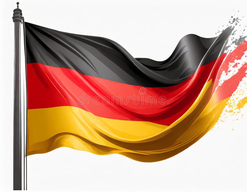 Waving flag of Germany stock photo. Image of ethnical - 299067634
