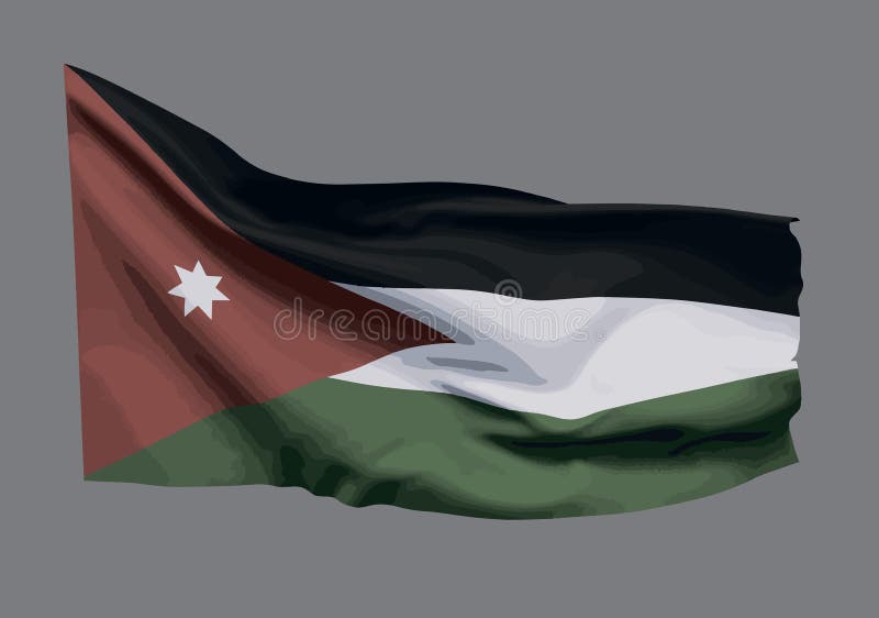 Kingdom Jordan Flag Textile Stock Illustrations – 476 Kingdom Jordan ...