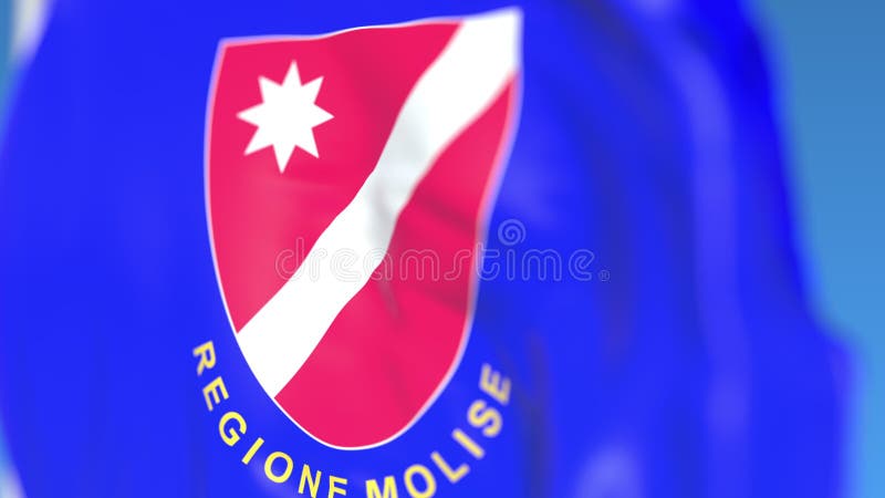 Molise Official Regional Flag and Map, Italy Stock Vector ...
