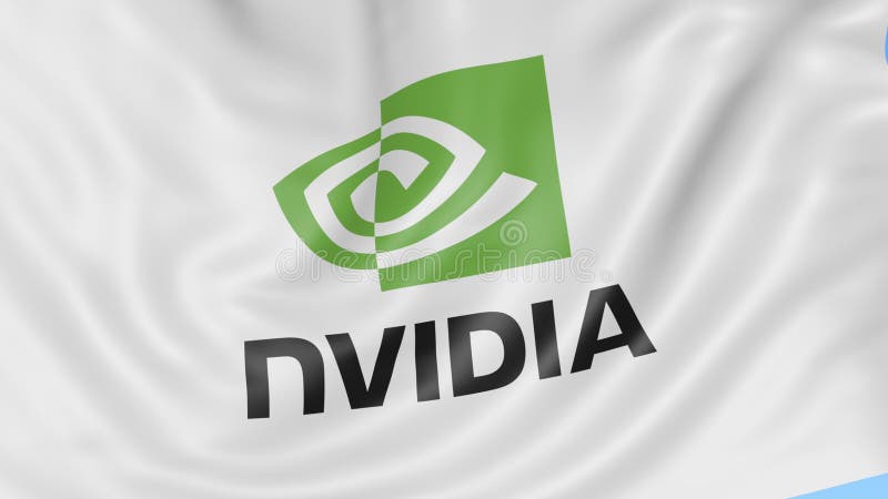 Nvidia Logo on the Wall, Editorial Use only Stock Footage - Video of ...