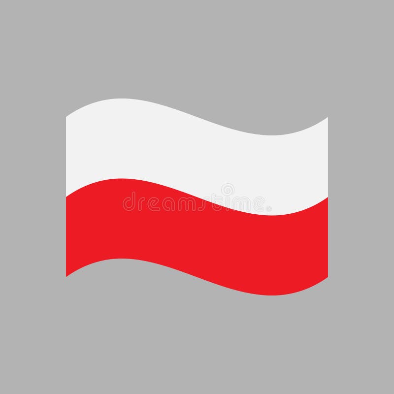 Waving Flag of Poland Vector Stock Vector - Illustration of europe ...