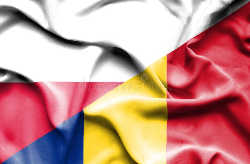 Romania and Poland stock illustration. Illustration of business - 102535356