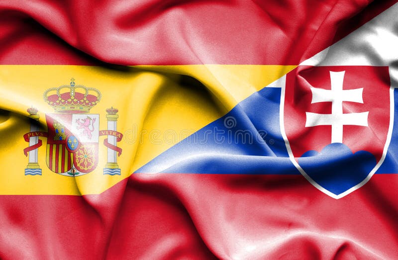 Slovakia Vs Spain Euro 2020 Football Matchday Announcement. Two Soccer ...