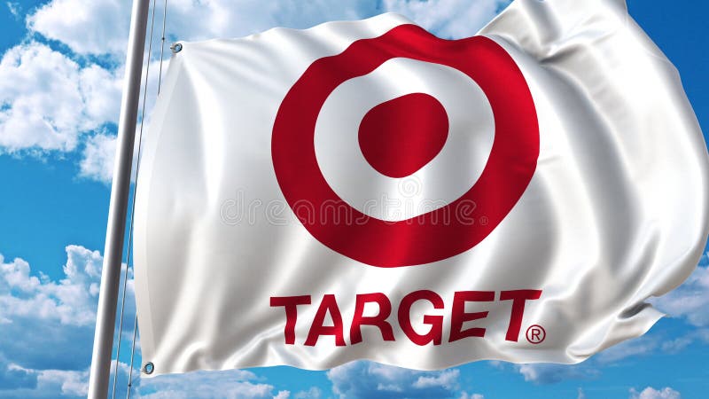 Target Logo Made of Source Code on Computer Screen. Editorial 3D ...