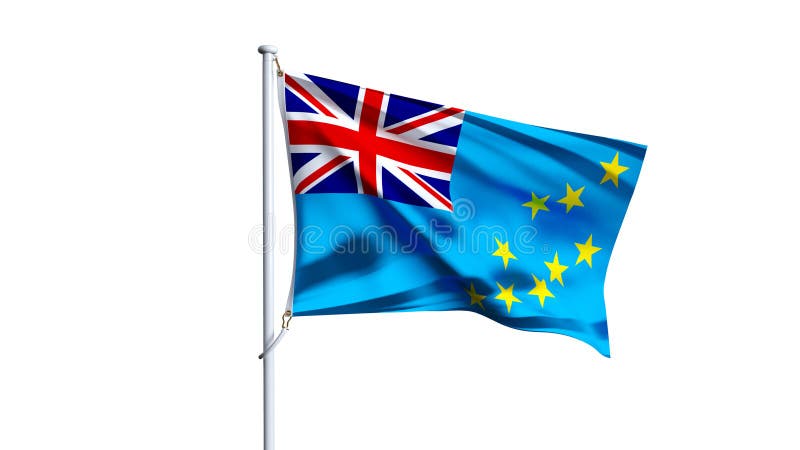 Tuvalu Flag Waving Pole Isolated National Stock Photos - Free & Royalty ... Tuvalu Flag Waving Pole Isolated National Stock Photos - Free & Royalty ...