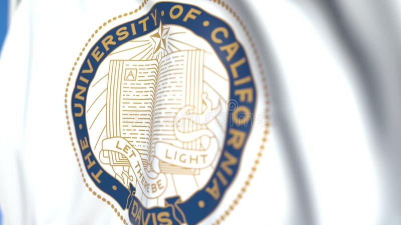 Waving Flag with California Institute of Technology Emblem. 4K ...