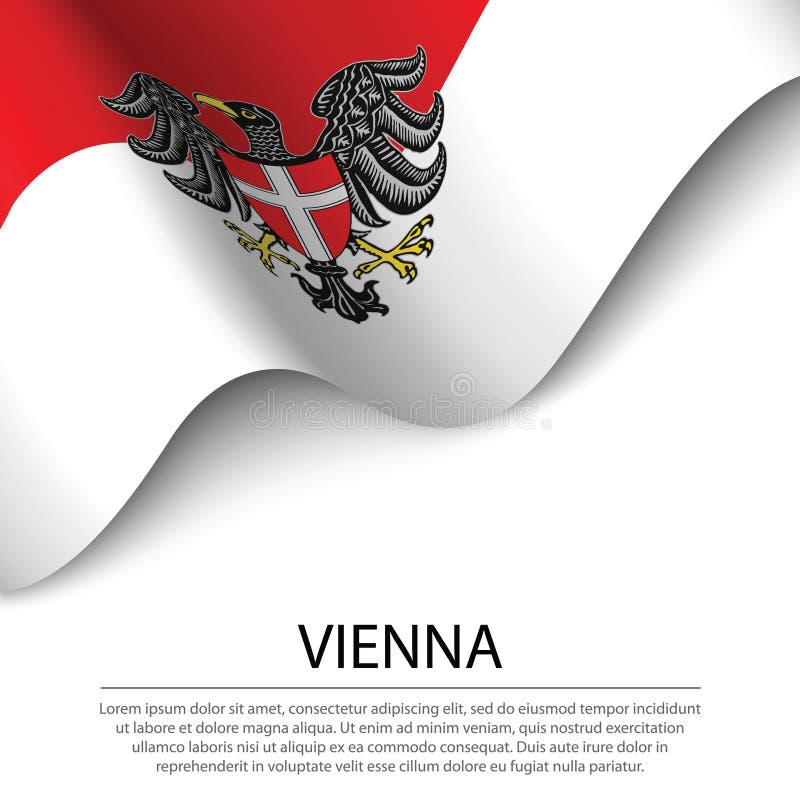 Emblem of Vienna stock illustration. Illustration of crown - 130368563