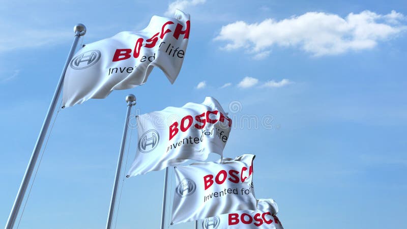 Bosch Logo Editorial Illustrative on White Background Editorial Image ...