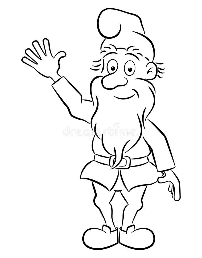Waving Gnome Stock Illustrations – 284 Waving Gnome Stock Illustrations ...