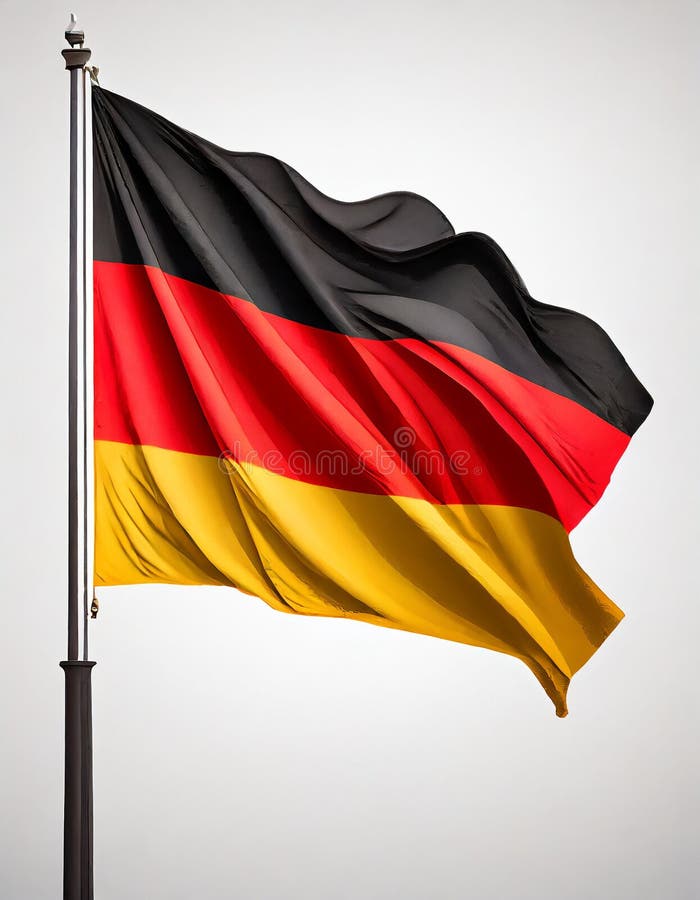 Waving flag of Germany stock photo. Image of stripe - 299067970