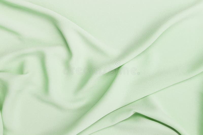 Waving Green Fabric Texture Background Stock Image - Image of surface ...
