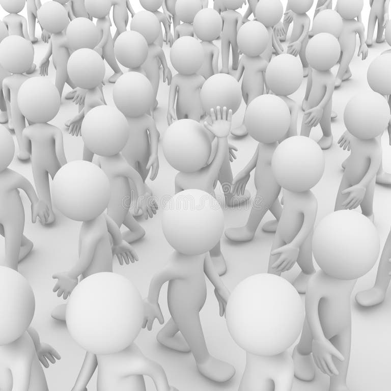 Confusion Crowd Stock Illustrations – 861 Confusion Crowd Stock ...