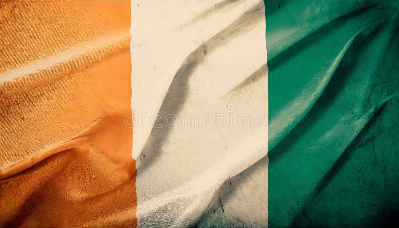 Cote D Ivoire Ivory Coast Waving Flag Stock Illustration Illustration