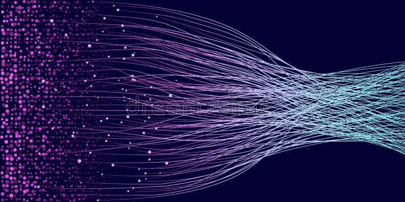 Waving Lines with Dots As Big Data Visualization. Chaos and Order ...