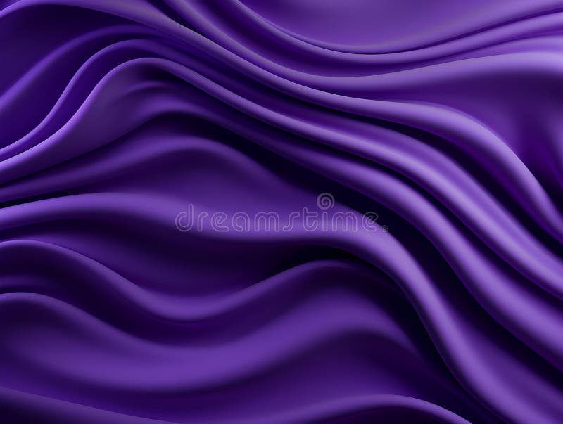Waving Purple Cloth Beautiful Elegant Silk Generative Ai Stock ...