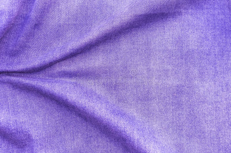 Waving Purple Fabric Texture Background Jean Pattern Stock Photos ...