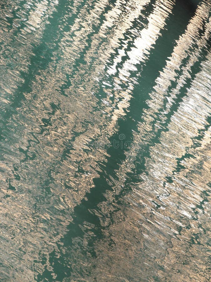 Waving reflection of trees stock image. Image of shiver - 52870049