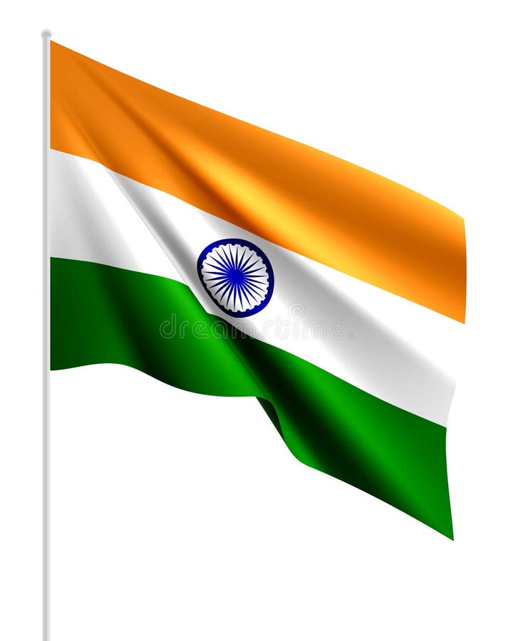 Indian Flag Moving Stock Illustrations – 64 Indian Flag Moving Stock ...