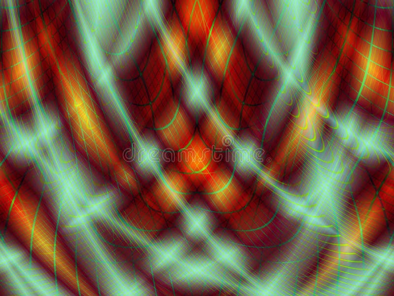 Wavy abstract background stock illustration. Illustration of generated ...