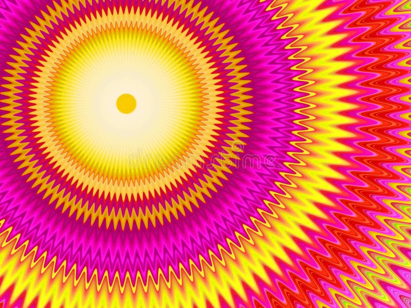 Retro 1960s 1970s 60s 70s Vortex Background Stock Illustration ...