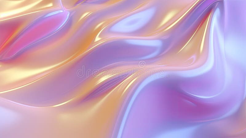 Wavy Abstract Background. Brightly Colored Polymer Surface with a Wavy ...