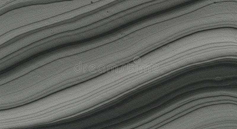 Wavy Abstract Pattern in Grayscale with Smooth, Flowing Lines. the ...