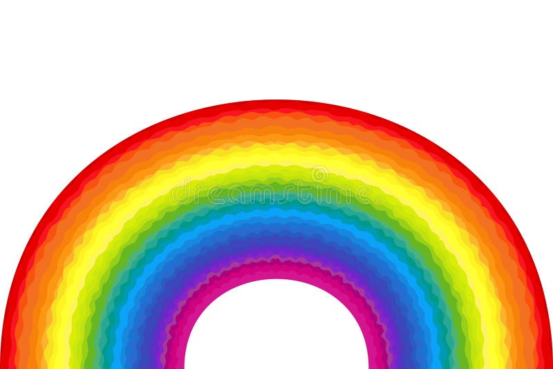 Wavy abstract rainbow stock vector. Illustration of beautiful - 139017206