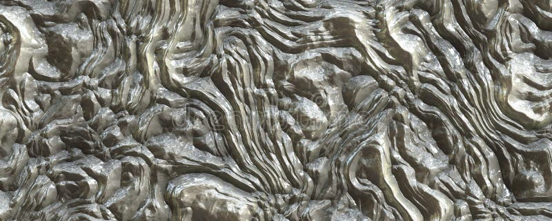 Wavy Abstract Rock Background Stock Illustration - Illustration of hard ...