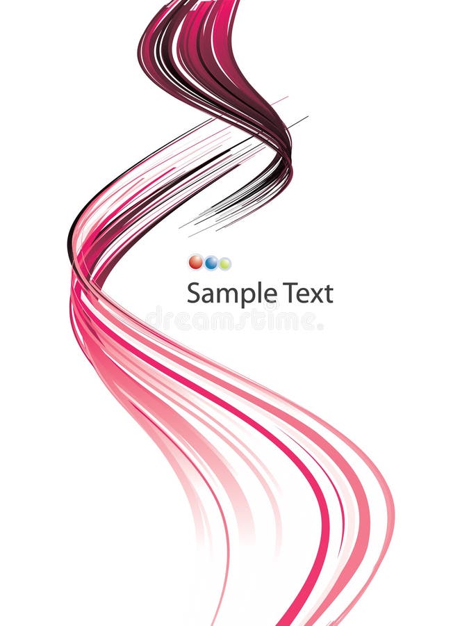 Wavy background stock vector. Illustration of flowing - 5947358