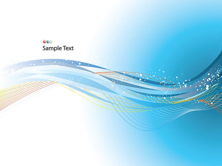 Wavy background stock vector. Illustration of dynamic - 5950495