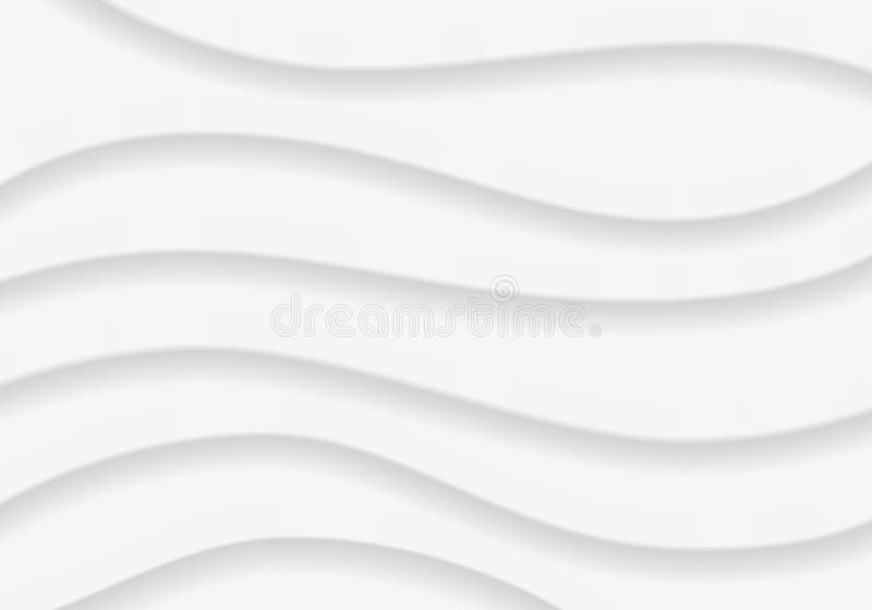 Wavy Background, Gray Abstract Pattern Design Template Vector ...