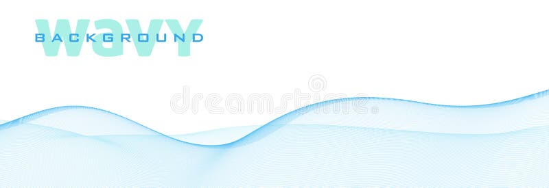 Wavy Background with Light Blue Wave. Subtle Vector Pattern Stock ...