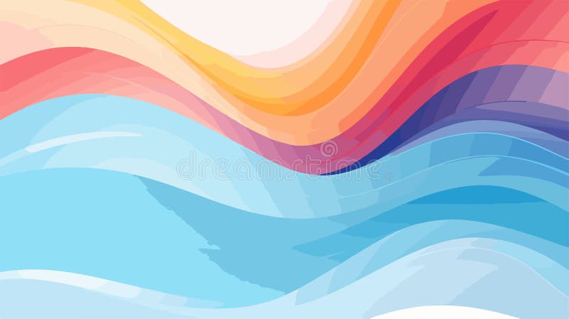 Wavy Background Vector Design Stock Vector - Illustration of artistic ...