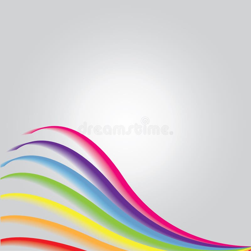 Wavy Background. Vector Illustration Decorative Design Stock Vector ...