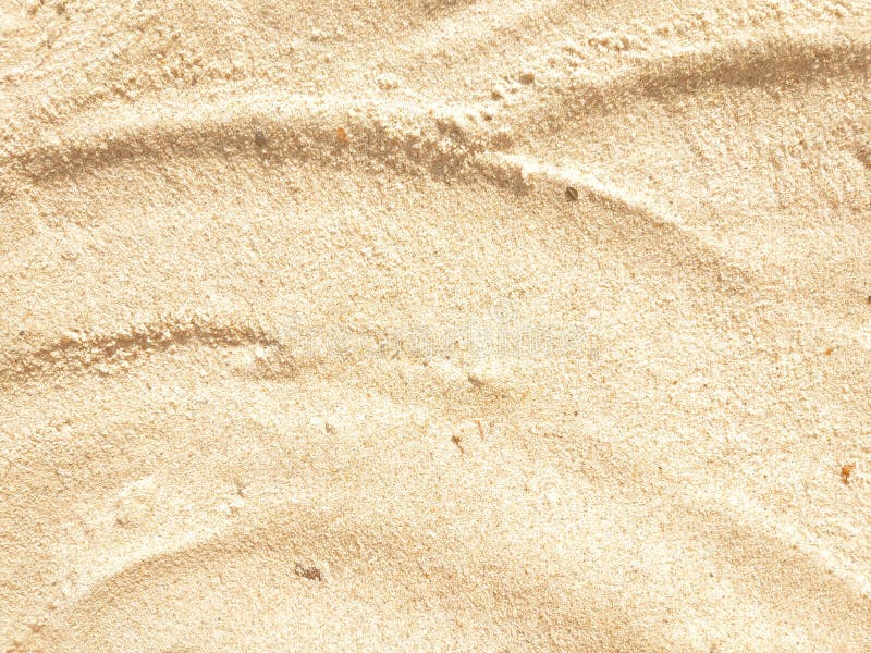 Wavy Beige Sand Texture Background Close Up Stock Image - Image of gold ...