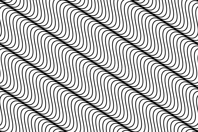 Wavy, Billowy, Flowing Lines Abstract Pattern. Waving Lines Text Stock ...