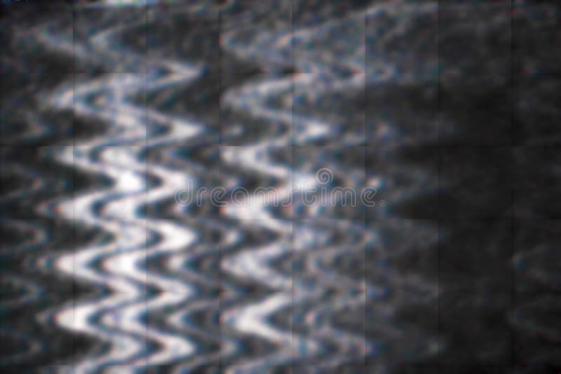 Glitch Art Signal Interference Illustration, Featuring Black - and ...