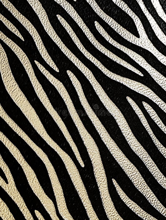 Wavy Black and White Pattern Resembling a Zebra S Stripes, Featuring ...