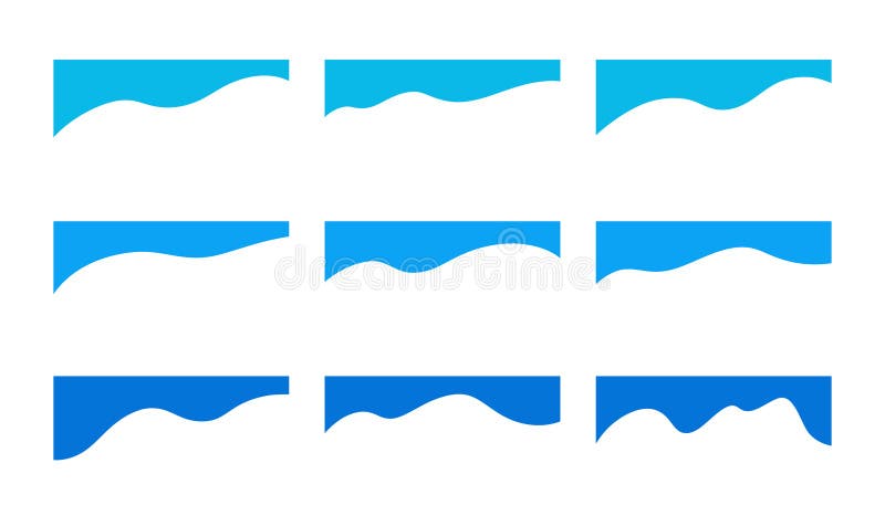 Wavy Blue Ocean Water Letter O Ocean Wave Logo Design Vector Stock ...